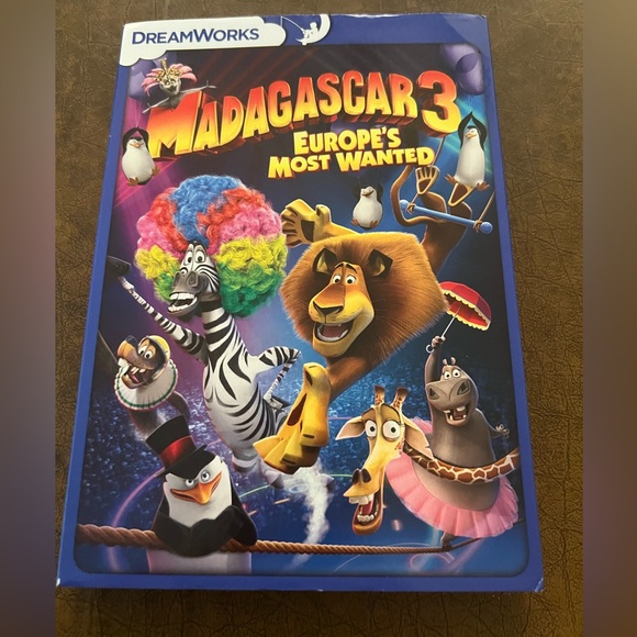 Dreamworks | Media | Dreamworks Madagascar 3 Europes Most Wanted | Poshmark